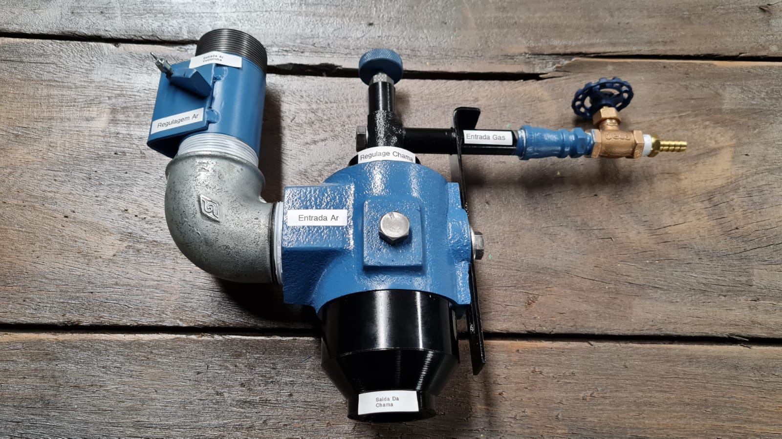 Maçarico a gás marca JF Machine. | JF Machine