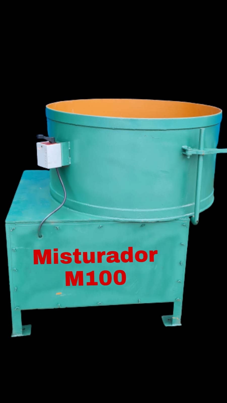 Misturador de areia novo marca JF Machine capacidade 100kg. Motor 5CV ...